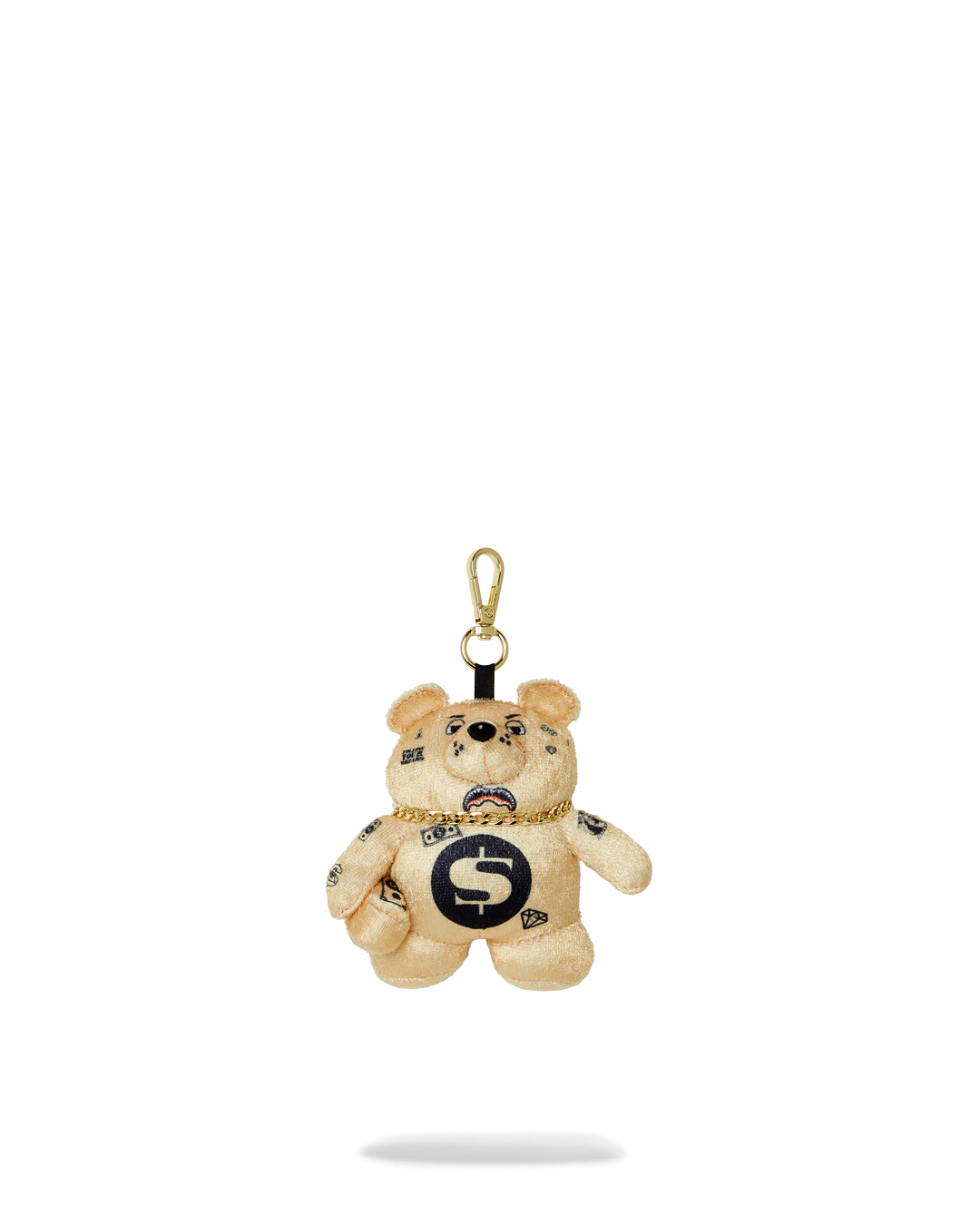 Sprayground "Goldrush Bear Keychain" - Gold – Manor.