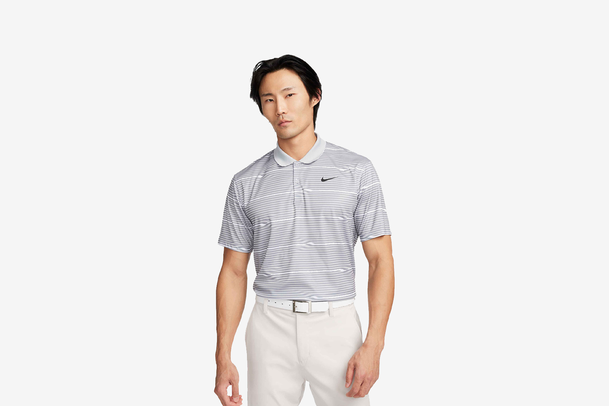Nike "Dri-FIT Victory Ripple Polo" M - Cool Grey – Manor.